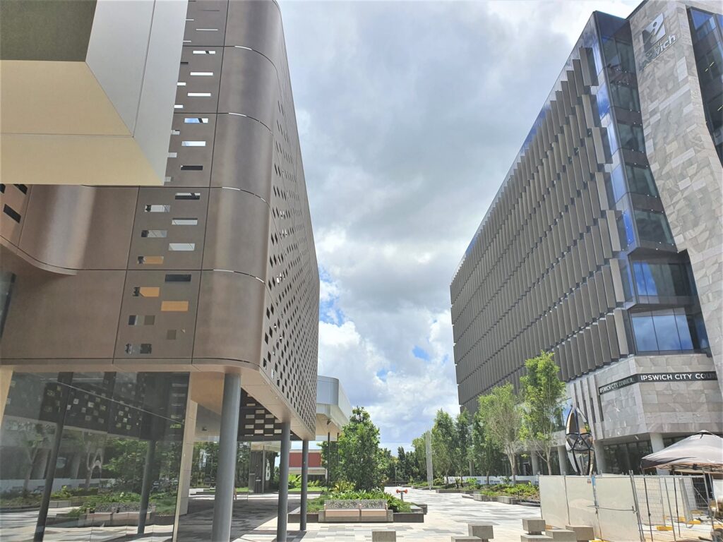 Ipswich Central: Civic Centre, Administration Building and Library ...